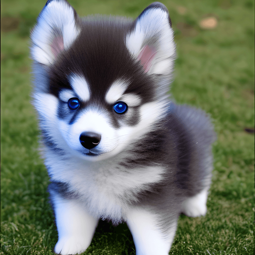 Descubra os Pomskys: Cães meio Husky Siberiano, meio Lulu da Pomerânia ...